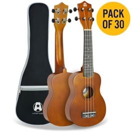 A-Star Soprano Ukulele With Bag - Pack of 30 Sing Up Shop